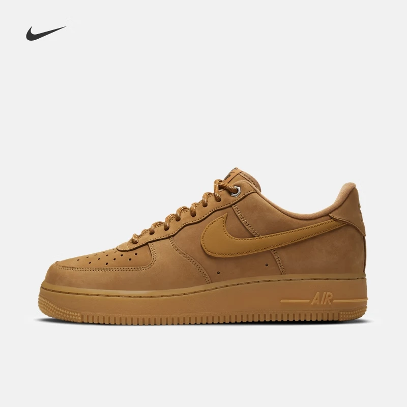 Air-Force1-Nike-Wheat-colored-Air-Force-One-Men-and-Women-Versatile-Low ...