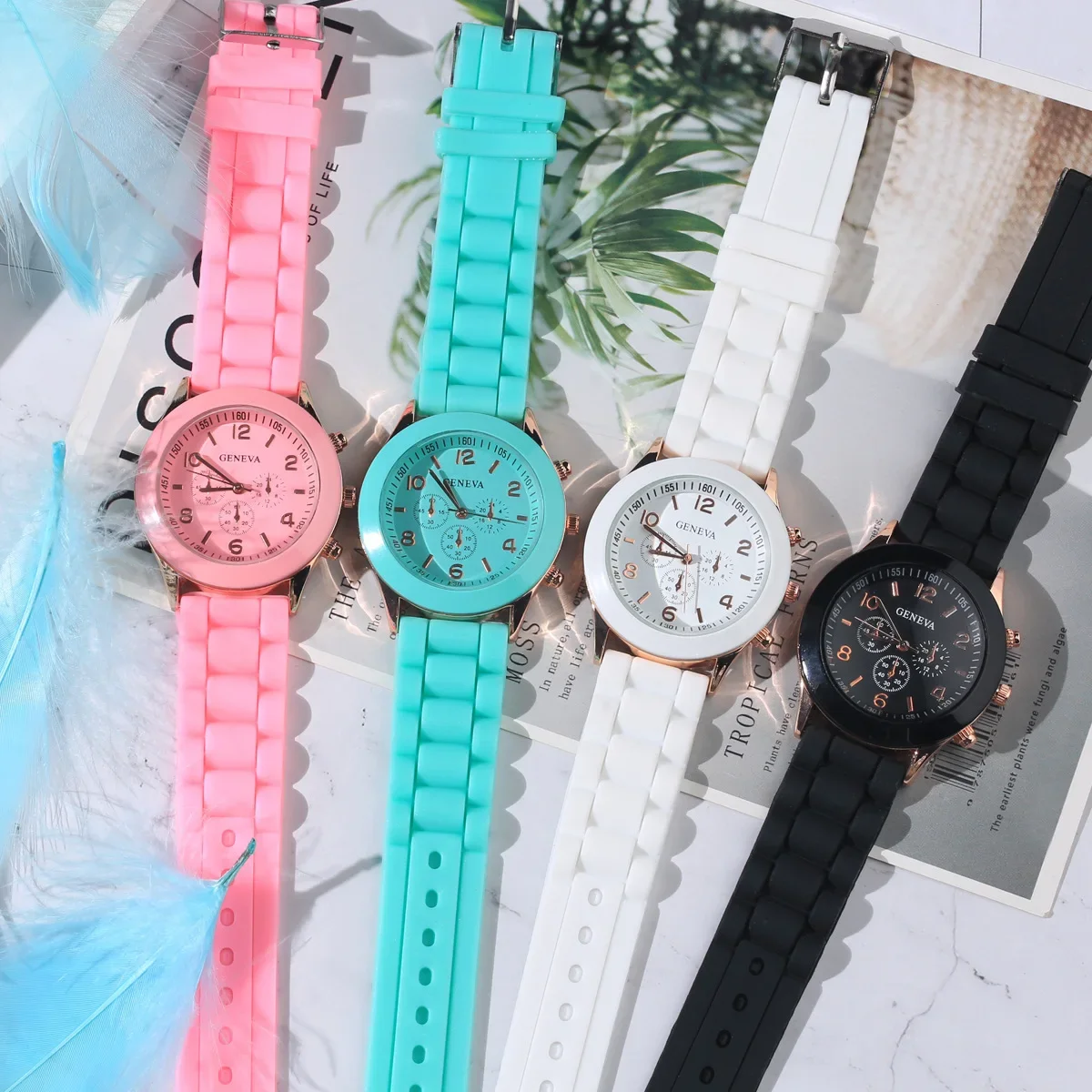 Geneva-Silicone-Digital-Wristwatch-Explosive-Model-Student-Children ...