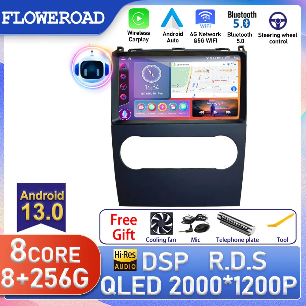 Android 13 For Mercedes Benz B200 A B Class W169 A160 A180 A200 A220 ...