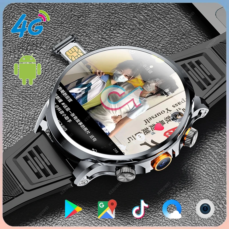 Montre-intelligente-Android-pour-hommes-et-femmes-Google-Play-3D-r-seau ...