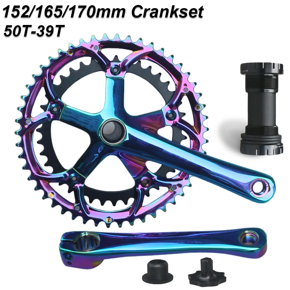 130BCD-152MM-165MM-170MM-Road-Bike-Crankset-Bicycle-Crank-Set-Crank ...