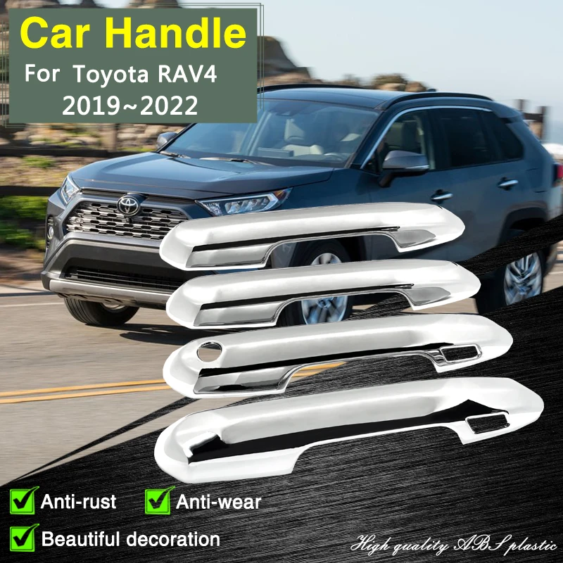 for Toyota RAV4 RAV 4 XA50 2019 2020 2021 2022 Chrome Smart Door Handle ...
