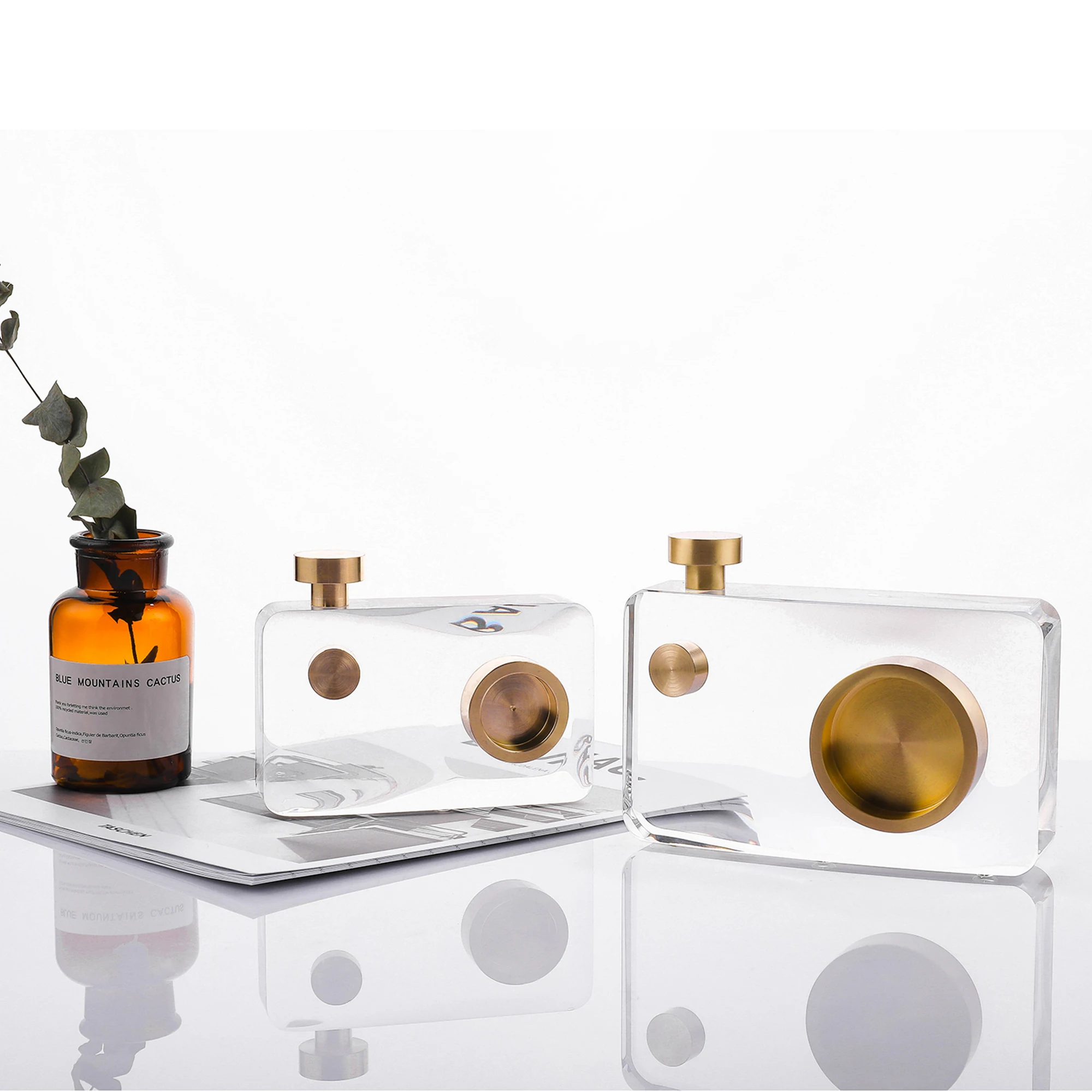 Modern-Luxury-Simple-Crystal-Camera-Ornaments-Living-Room-Model-Room ...