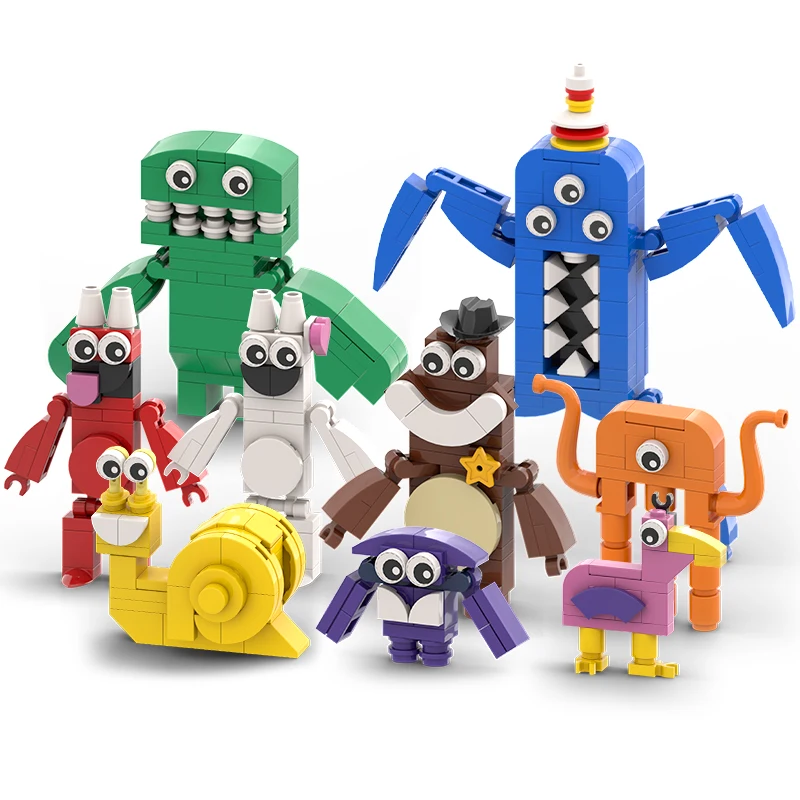 Monster-Garten-of-BanBan-Building-Blocks-Toys-Set-Anime-Action-Figure ...