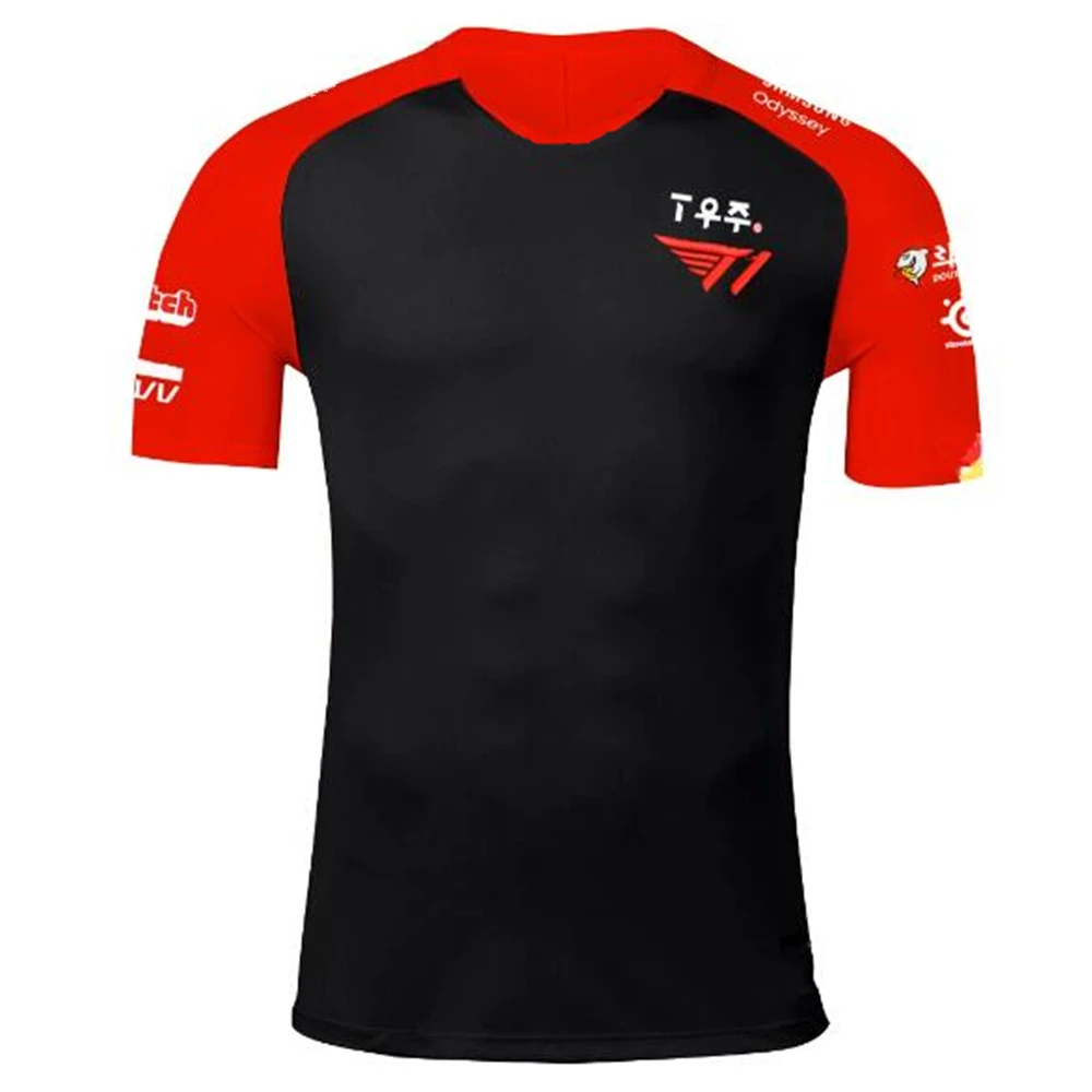 Lck SKT Team Match Shirt LOL League DOTA2 T1 Players Team Uniform ...