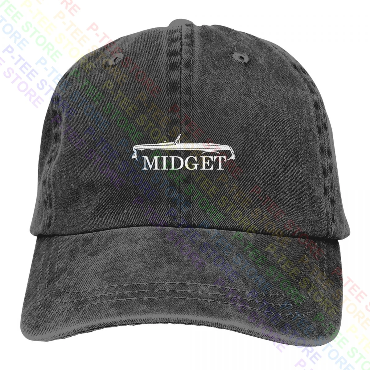 Mg-Midget-Classic-Sports-Car-Washed-Denim-Baseball-Cap-Trucker-Hats ...