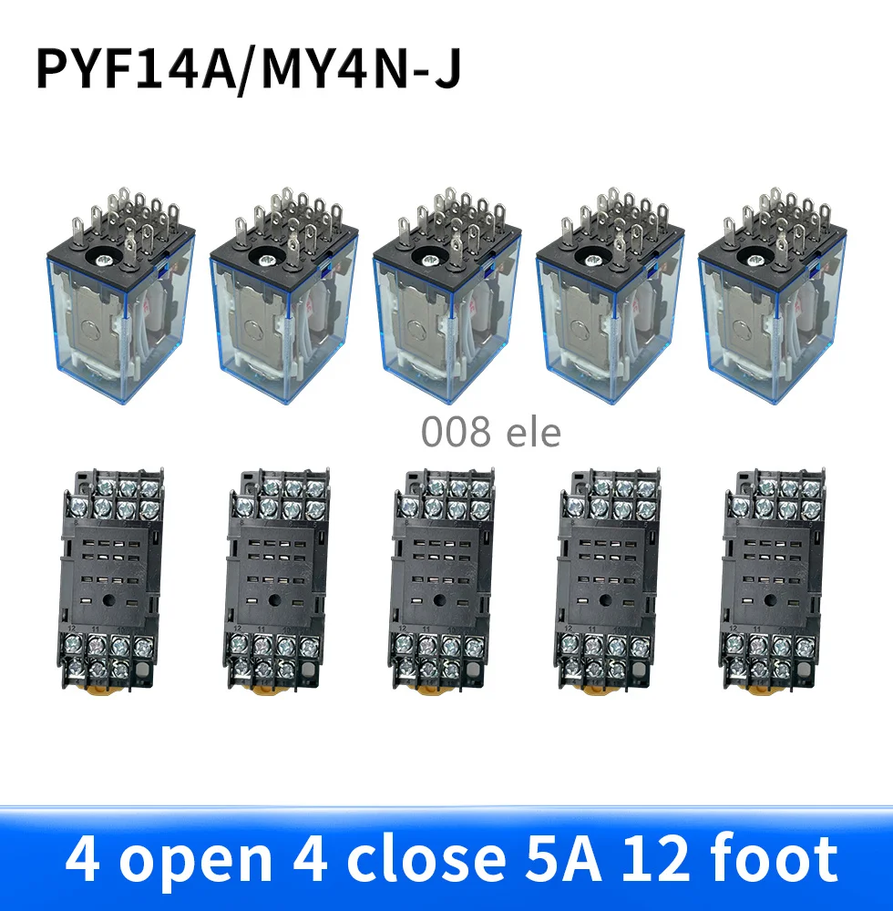 5Pcs-Relay-MY4NJ-220-240V-AC-Small-relay-5A-14PIN-Coil-DPDT-With-Socket-Base.jpg
