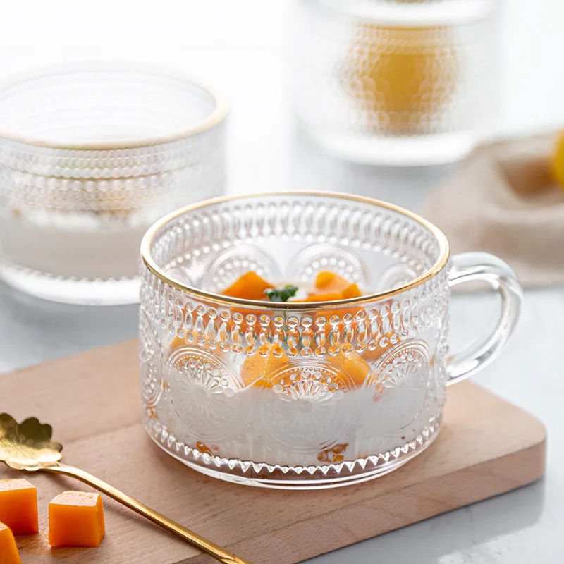 Water Cup Set High-value Cup Milk Cup Large-capacity Glass Home Girl ...