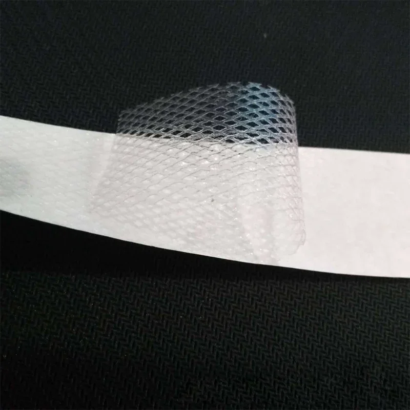 100M/10M Double Side Tape Fabric DIY Sewing Clothes Mesh Interlining ...