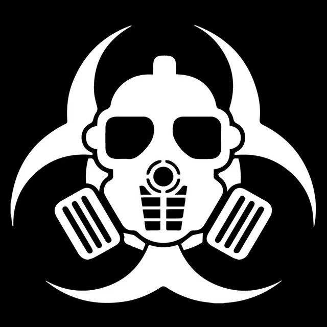 Biohazard Skull Gas Mask