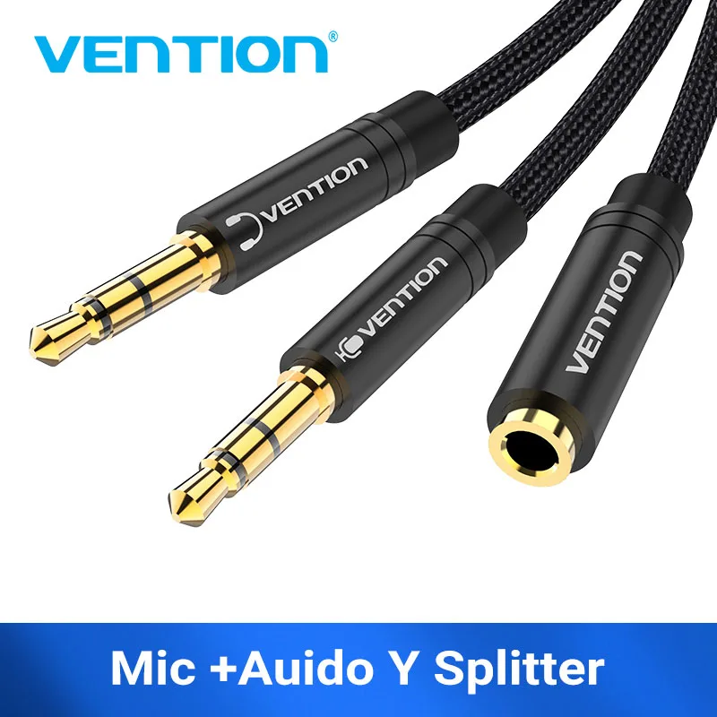 Vention-Audio-Extension-Cable-Headphone-Splitter-for-Computer-3-5mm ...