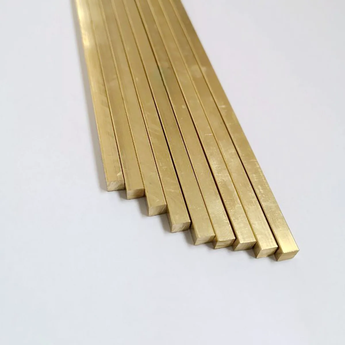 1Pcs Length 500mm Brass Square Stick Rod Solid Bar 3/4/5/6/7/8/9/10/11 ...
