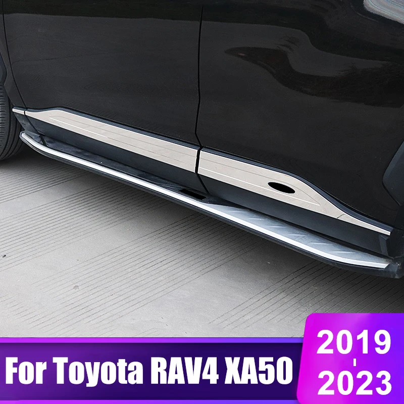 For Toyota RAV4 XA50 2019 2020 2021 2022 2023 RAV 4 Hybrid Car Side ...