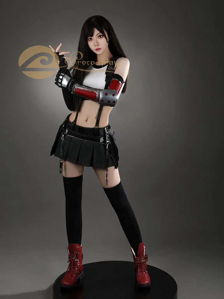Disfraz-de-Tifa-Lockhart-para-mujer-traje-de-Halloween-FF-VII-Rebirth ...