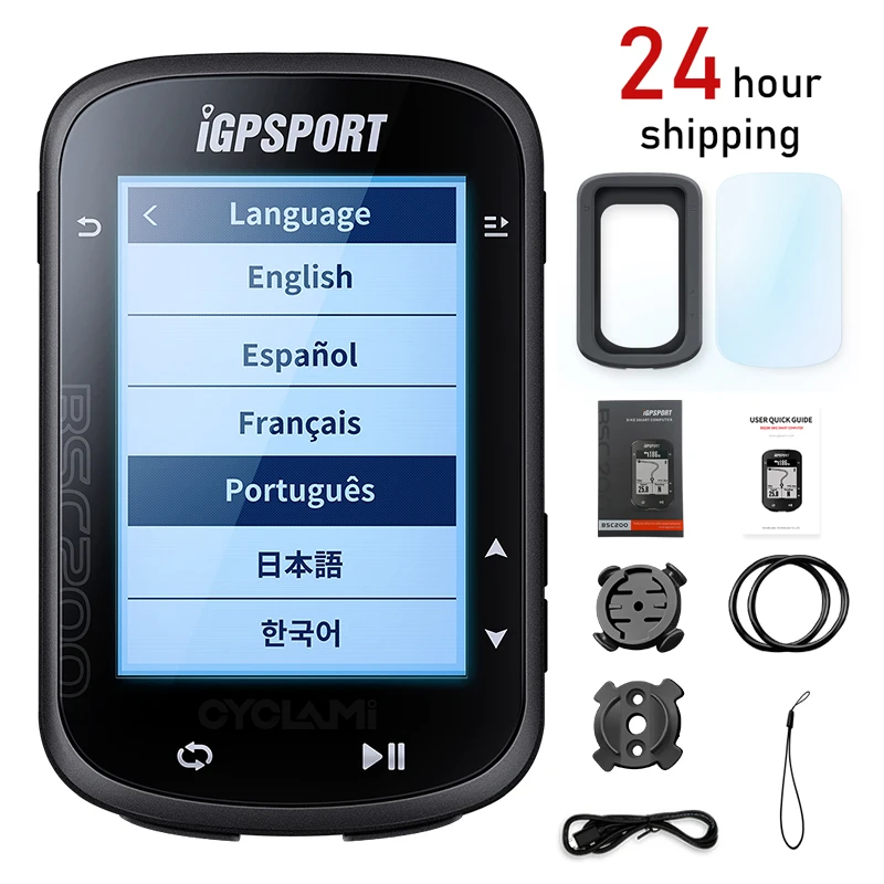 IGPSPORT BSC200 200 Wireless Bicycle Computer GPS Bike Speedometer ...