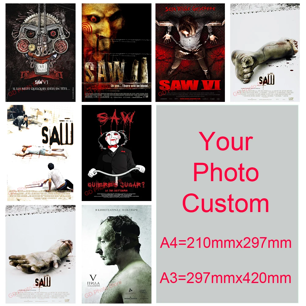 Custom Photo Sticker Wall | Custom Paper Poster | Custom Photo Poster ...