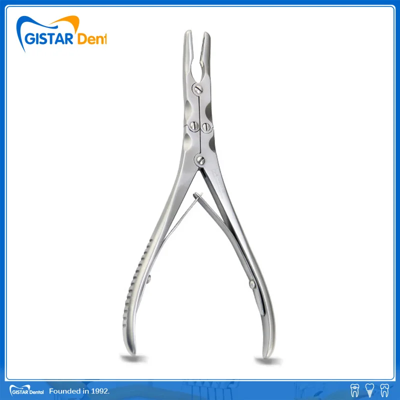 GISTAR-1pcs-Double-Action-Bone-Rongeurs-Straight-Curved185mm ...