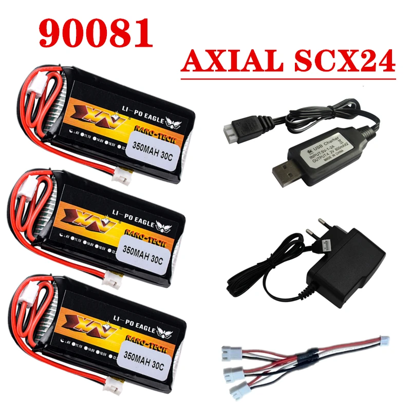 Axial Scx24 Battery Charger | Axial Scx24 Accessories | Lipo Battery 2s ...