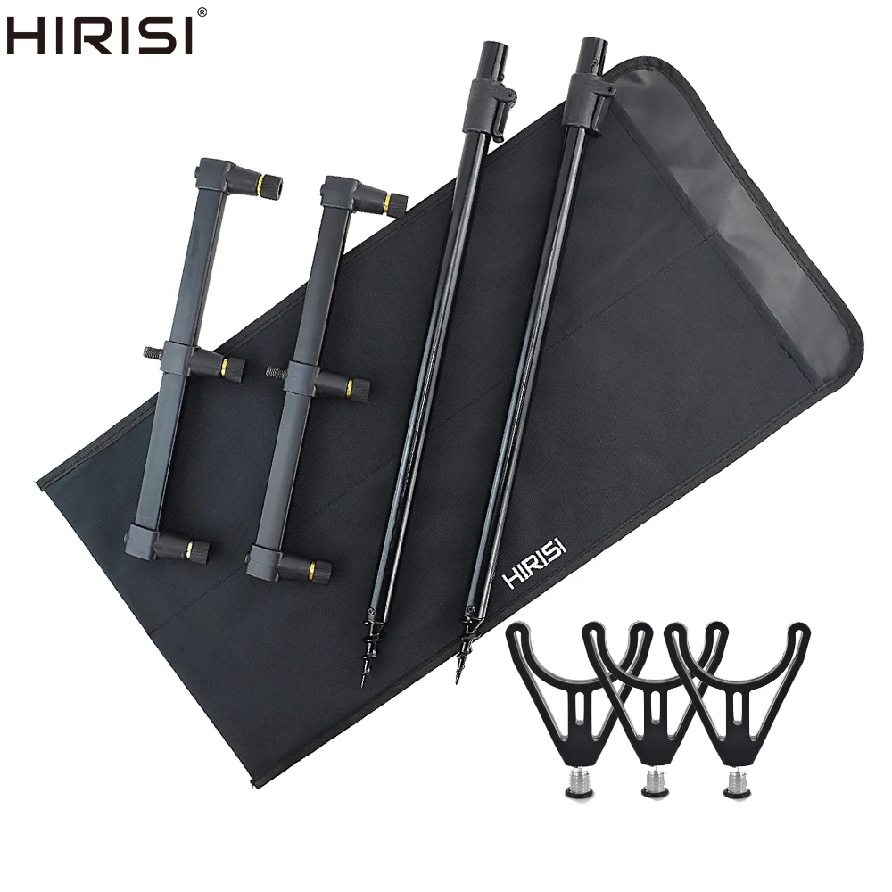 Aluminium Carp Fishing Rod Pod Set with Bag 2pcs Bank Sticks and 2pcs ...