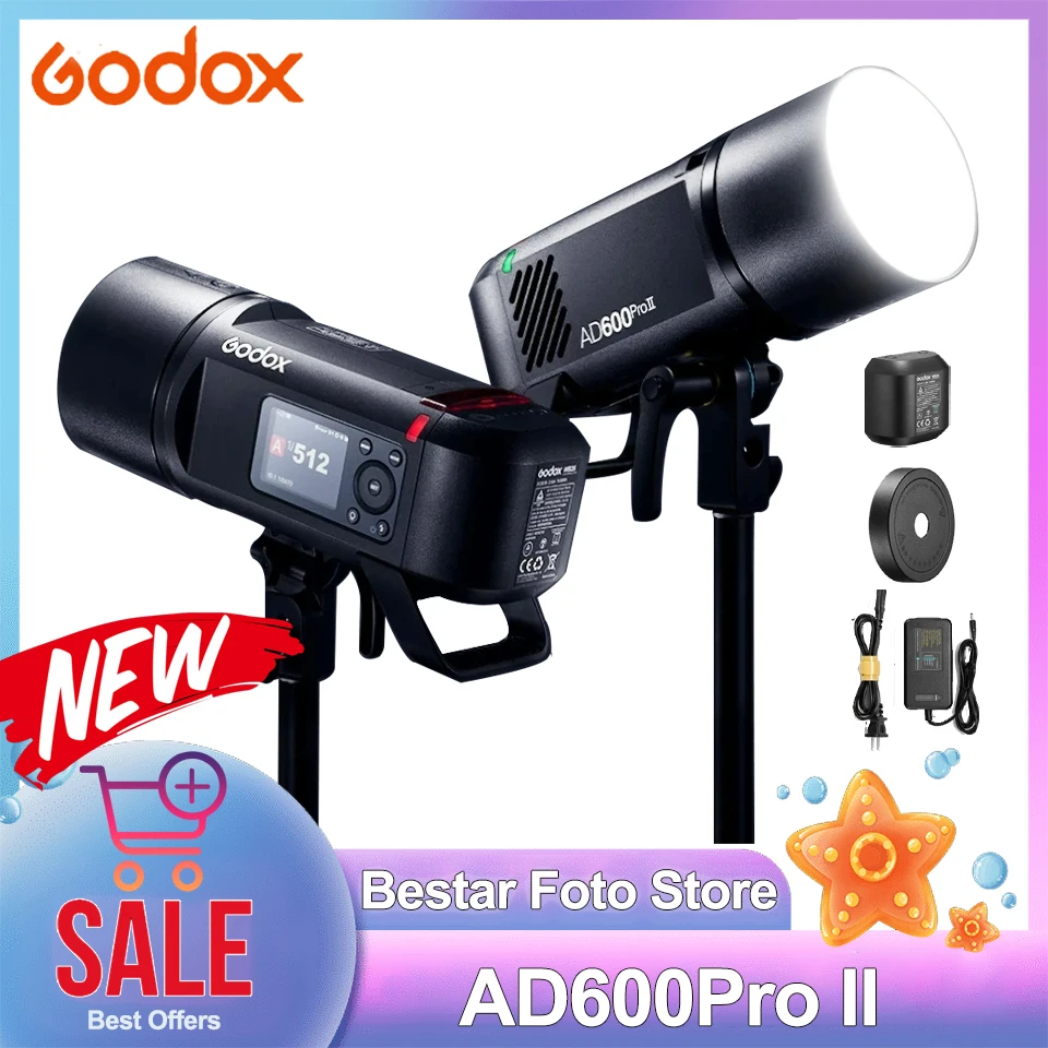 Godox-AD600Pro-II-Wireless-All-in-One-Outdoor-Flash-TTL-High-speed ...