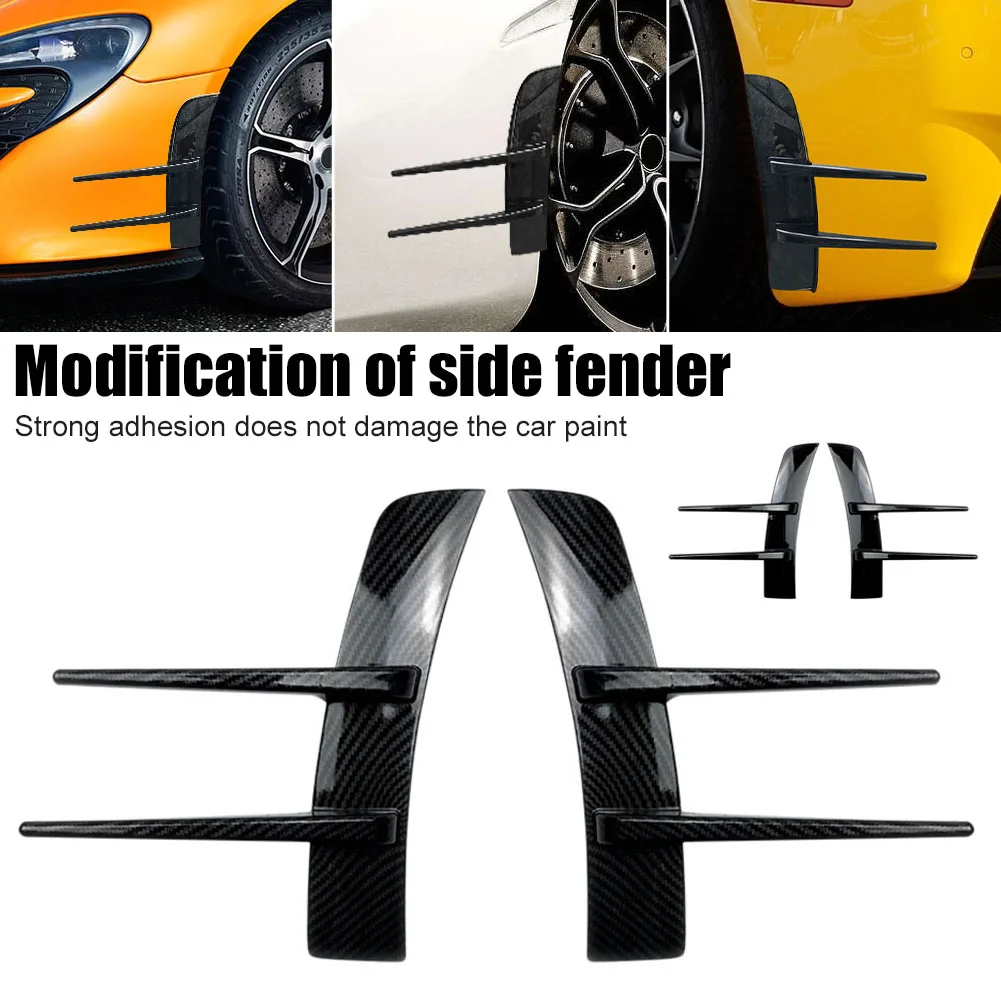 1 Pair Car Side Fender Vents Decal Stickers For Mercedes Benz A180 A200 ...