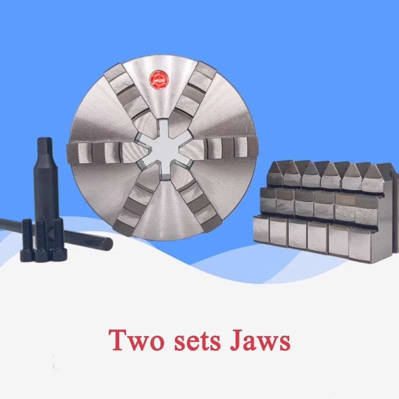 160MM-Lathe-Chuck-6-Jaw-Chuck-With-Two-Sets-Jaws-K13-160-Metal-Lathe ...
