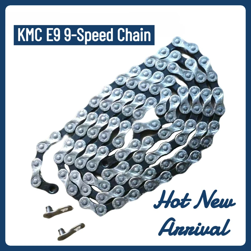 KMC E9 Road & MTB Bikes 9-Speed Chain E-Bike Variable Speed Chain with ...