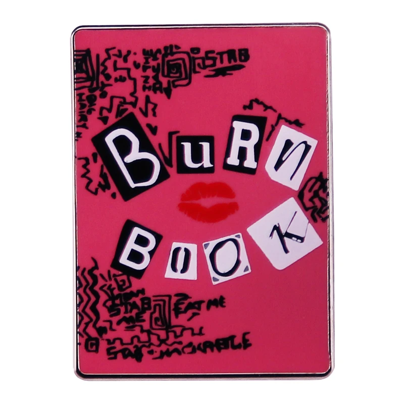 Mean Girls Burn Book Quotes | Burn Book Mean Girls S10 | Enamel ...