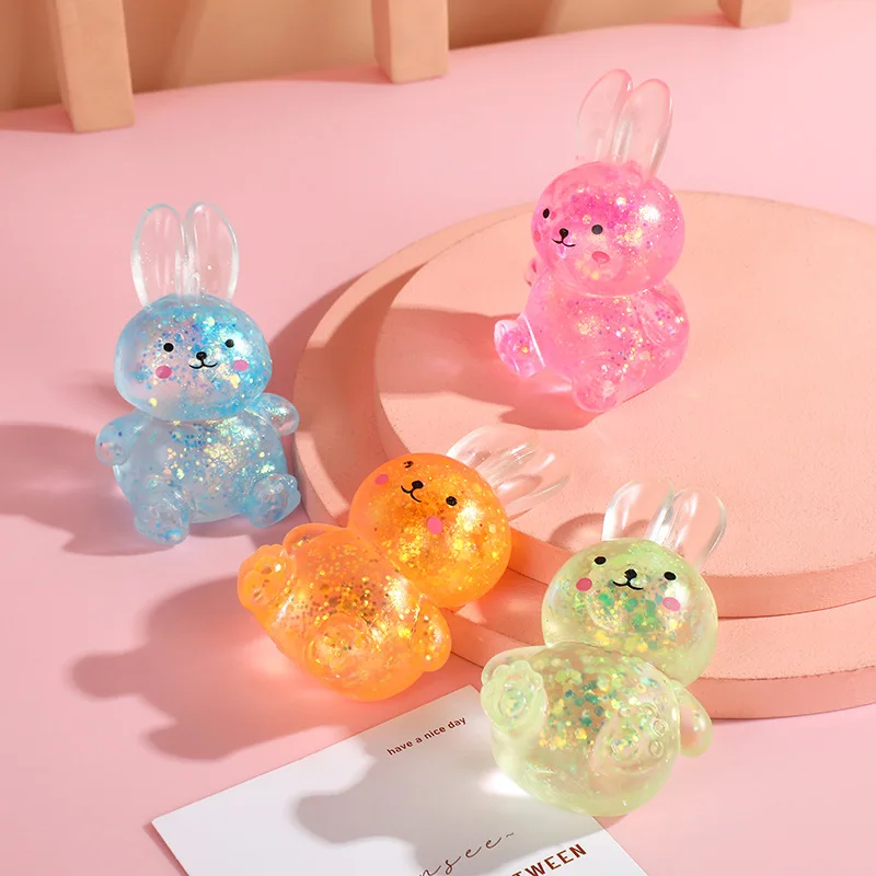 kids-Anti-stress-Soft-TPR-Slow-Rebound-Sequins-Maltose-Pinch-Toy-Stress ...