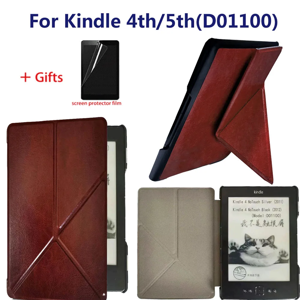Cover-for-Kindle-4th-2011-D01100-Light-Luxury-E-book-Leather-Case-K4 ...