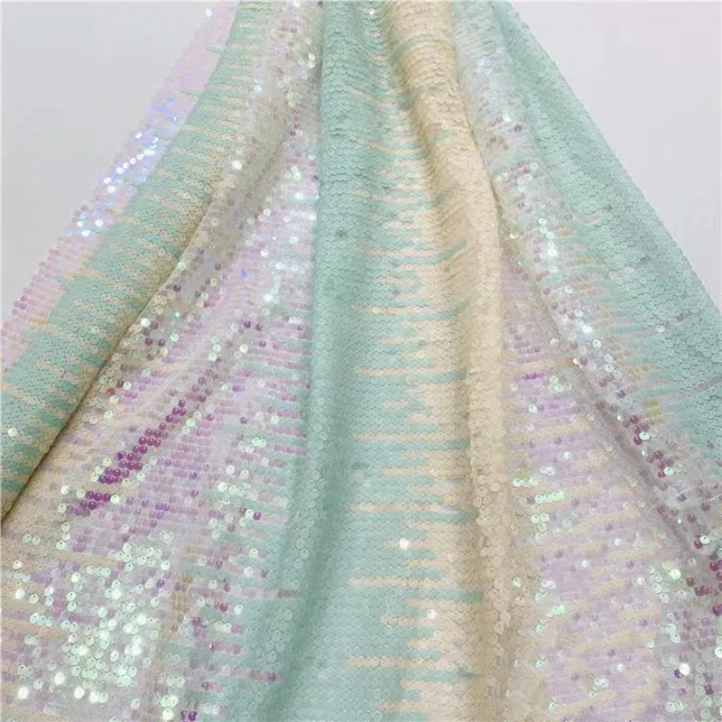 3-color-Gradient-Sequin-Embroidery-Fabric-Children-s-Clothing-Women-s ...