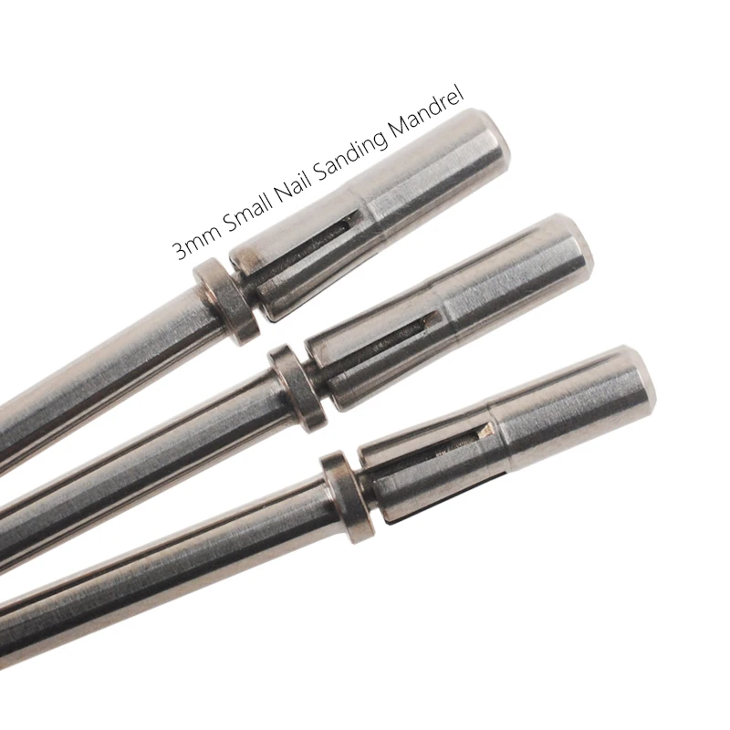 3mm-Mini-Stainless-Steel-Sanding-Bands-Mandrel-3-32-Shaft-Nail-Drill ...