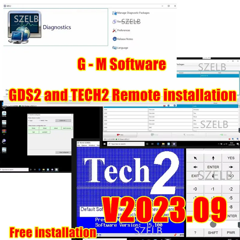 2025 NEW G-M MDI SOFTWARE GDS2 V2023.09 FOR G-M MDI GDS 2 AND TECH2 ...