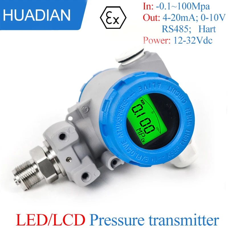 24V-Pressure-Transmitter-Led-Pressure-Sensor-Rs485-For-Measuring ...
