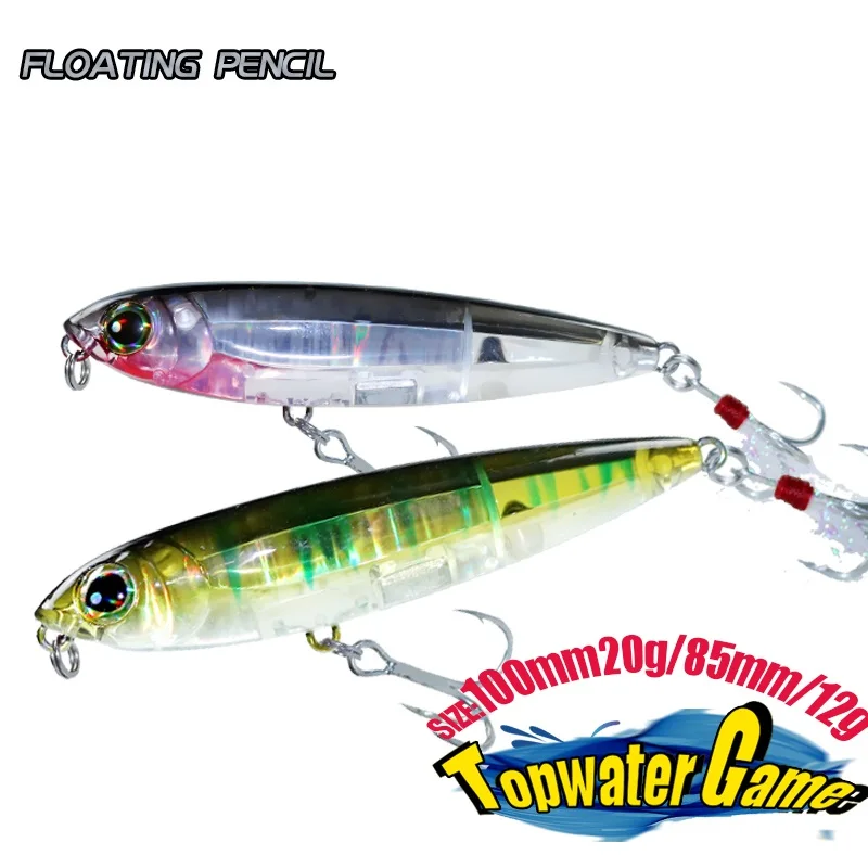 DUODUOYU-1PCS-Topwater-Walking-Dog-Fishing-lure-85mm-12g-100mm-20g-Isca ...