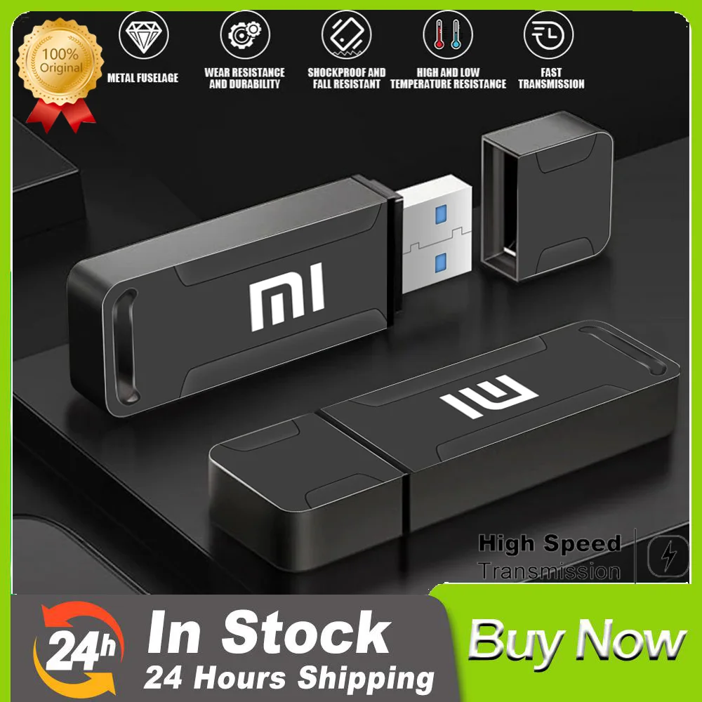 USB-3-1-Xiaomi-Original-MIJIA-Metal-U-Flash-Disk-Drive-Large-Capacity ...