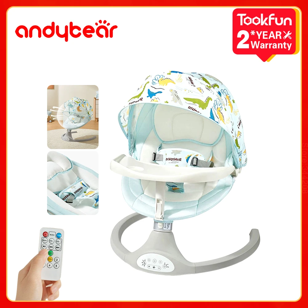 Tookfun-Baby-Electric-Cradle-Automatic-Rocking-Chair-Baby-Sleeping ...