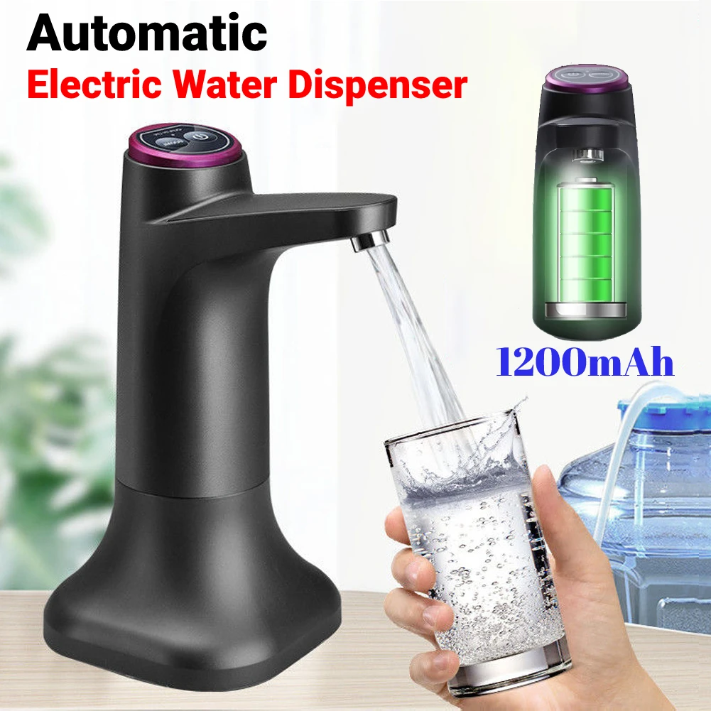 3W Draagbare Elektrische Water Gallon Pomp 19 Liter Automatische Water ...