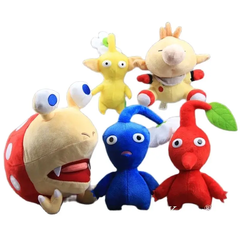Pikmin-Captain-Olimar-Bulborb-Chappy-Kawaii-Soft-Dolls-5-stili-giallo ...
