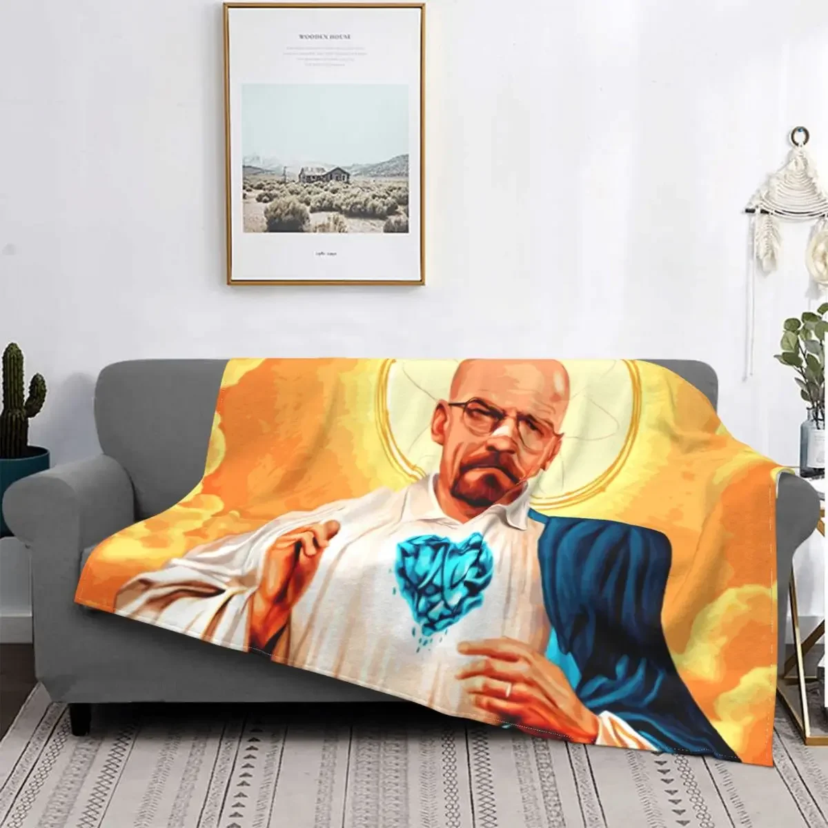 Walter-White-Breaking-Bad-Blanket-Fleece-Textile-Decor-Multifunction ...