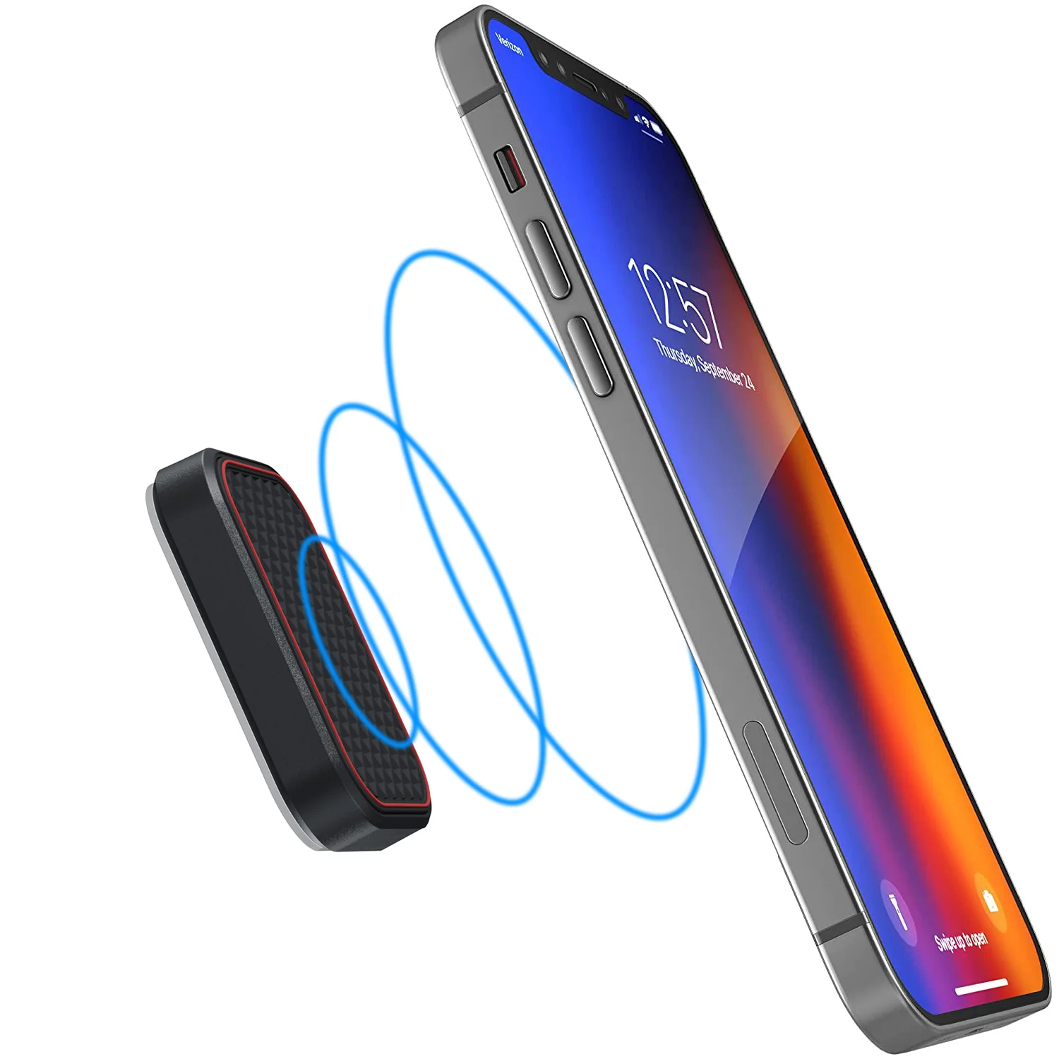 Sticky Magnetic Wall Mount for iPhone 14 13 12 Pro Max Plus Mini ...