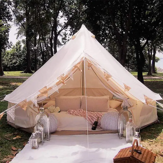 Personalizado-imperme-vel-Teepee-Yurt-Glamping-luxo-Dome-tenda-para ...