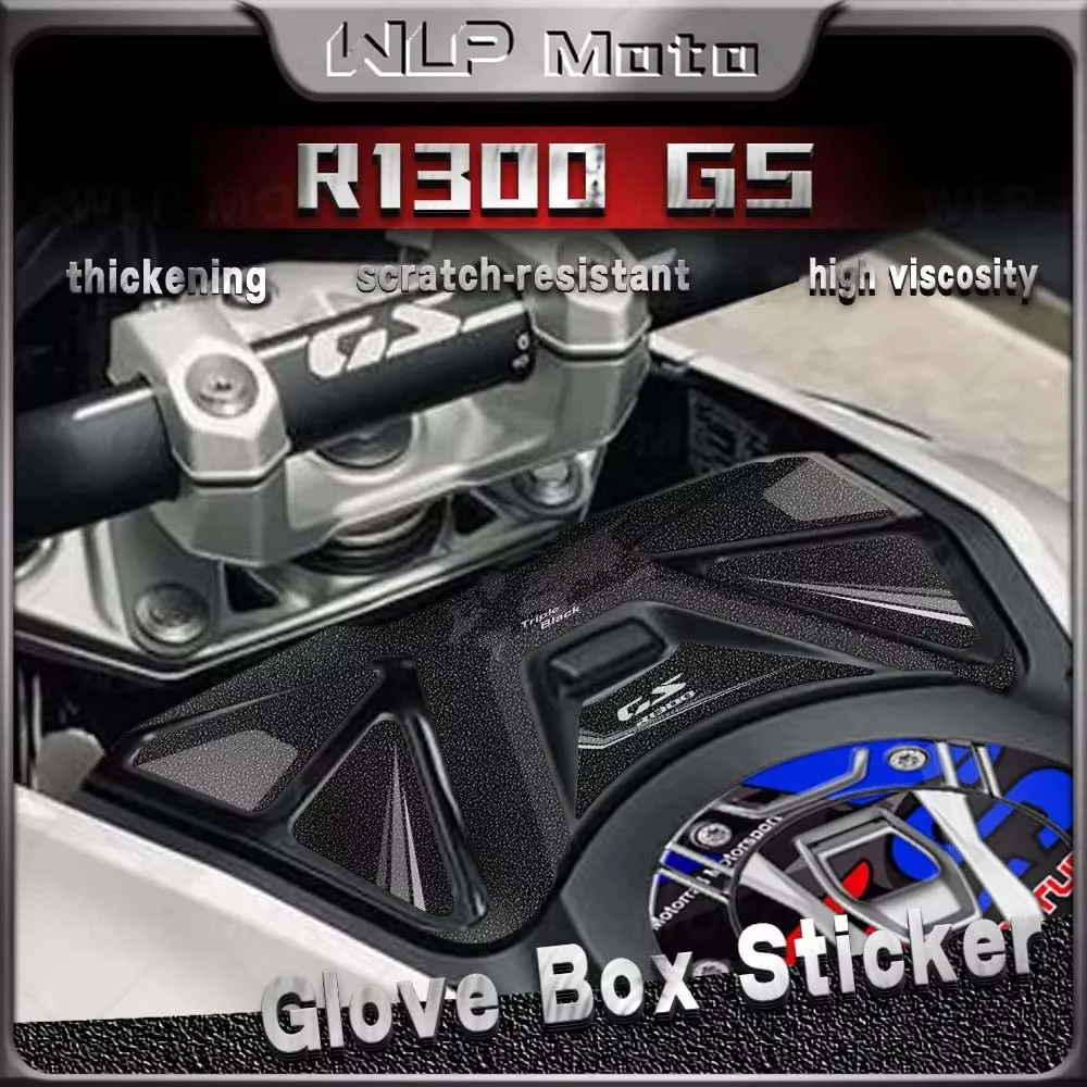 Motorcycle Frosted Gloves Box Stickers Protections Accessories Decals ...