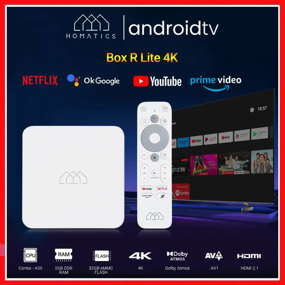 Google-Netflix-certificado-Amlogic-S905Y4-B-HOMATICS-Box-R-Lite-4K-TV-Box-Androidtv-12 ...