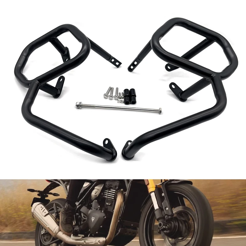 2024 - 2025 For Speed 400 Scrambler 400X Highway Crash Bars Bumper ...