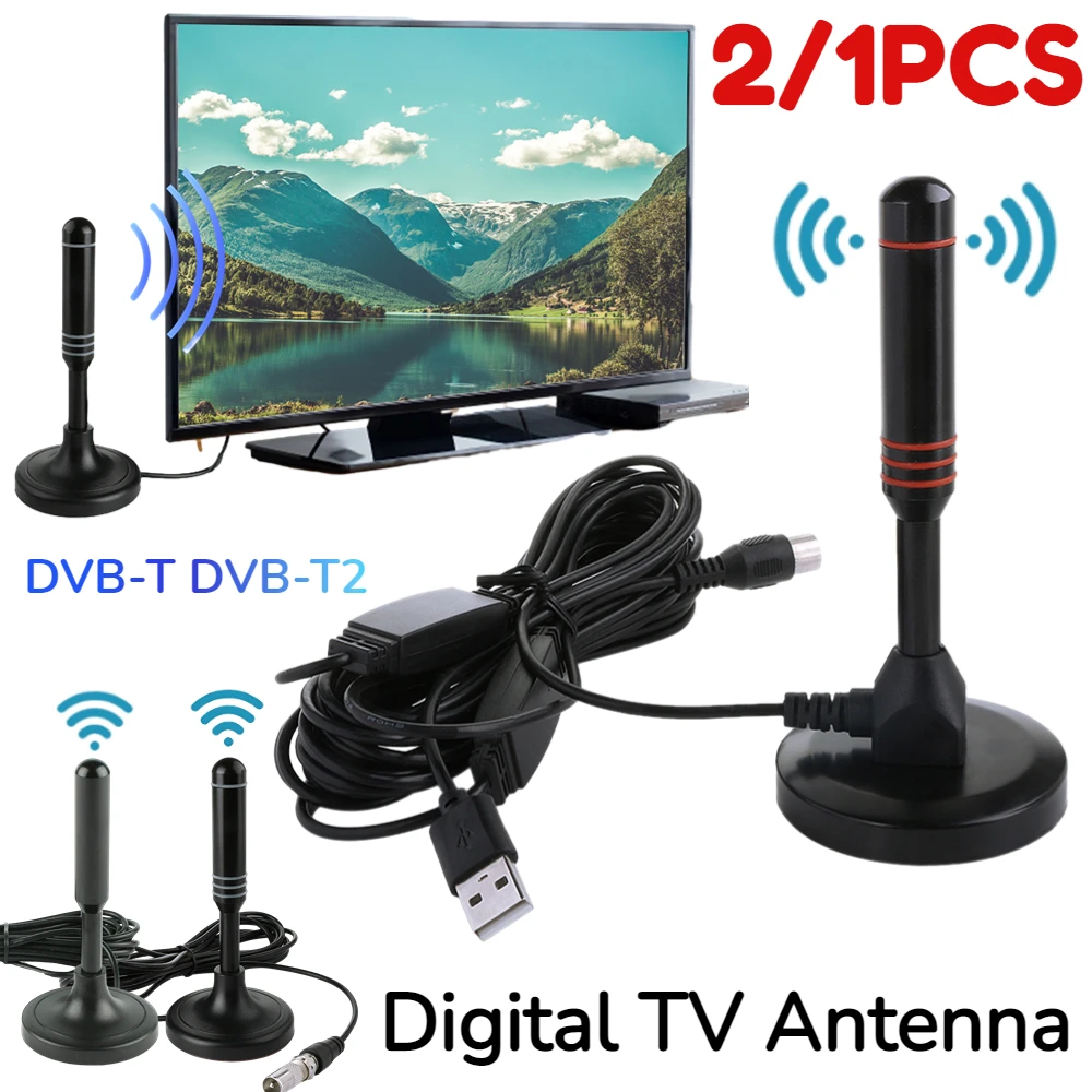 2-1PC-HD-Digital-TV-Antenna-TV-Interior-Antenna-Amplifier-DVB-T-DVB-T2 ...