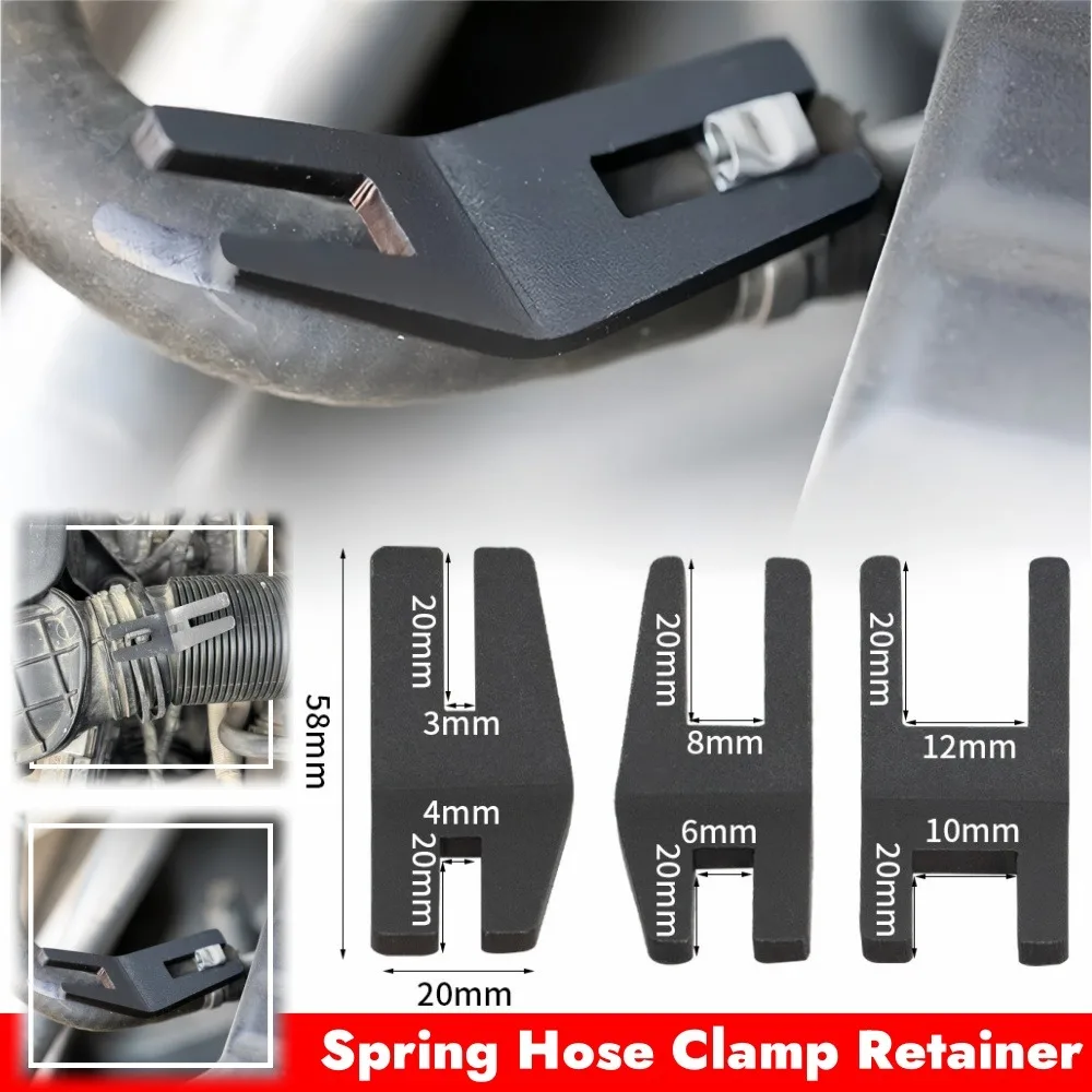 3PCS Spring Hose Clamp Retainers Car Water Pipe Intake Pipe Clamp ...