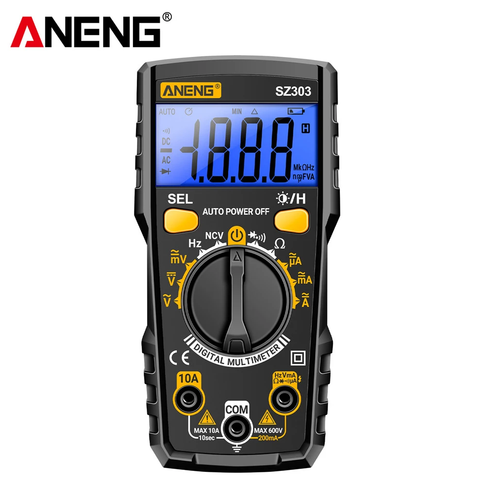 Digital-Multimeter-NCV-Volt-Amp-Ohm-Meter-Professional-Multifunction ...