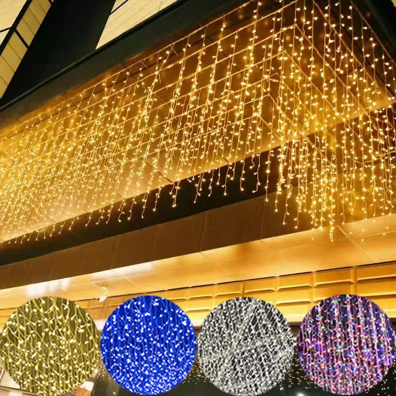 4m-Christmas-Fairy-Lights-String-Garland-Curtain-Light-Waterproof-For ...