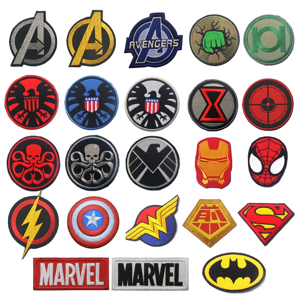 Avengers Hero Logos